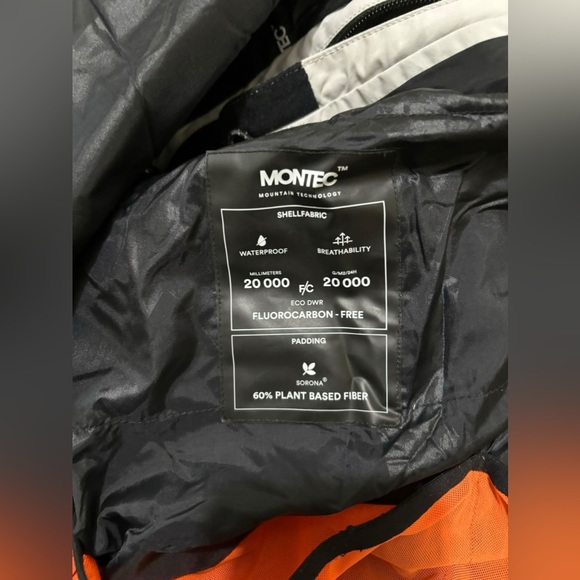 Montec | Jackets & Coats | Montec Dune Light Gray Snowboard Insulated ...